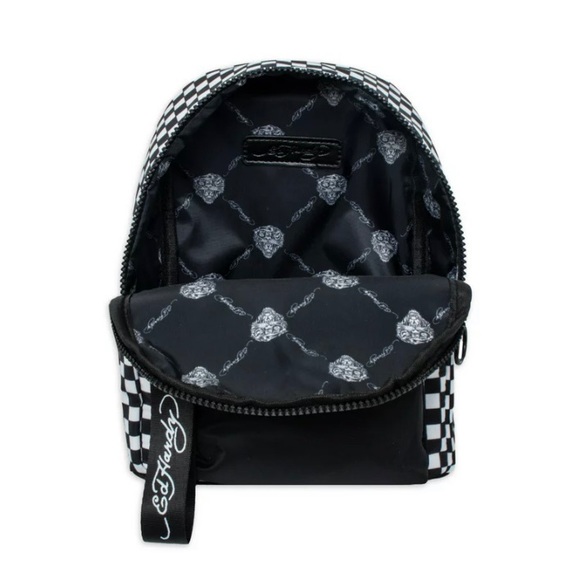 Ed Hardy | Bags | Nwt Ed Hardy Unisex Nylon Skull Checkers Mini ...
